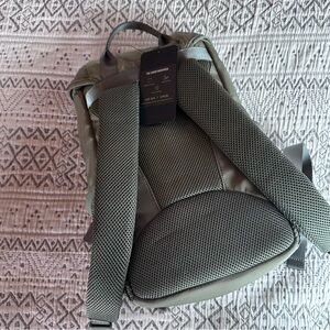 Fabletics | Bags | Nwt Fabletics The Cargo Backpack In Dark Moss Shine ...